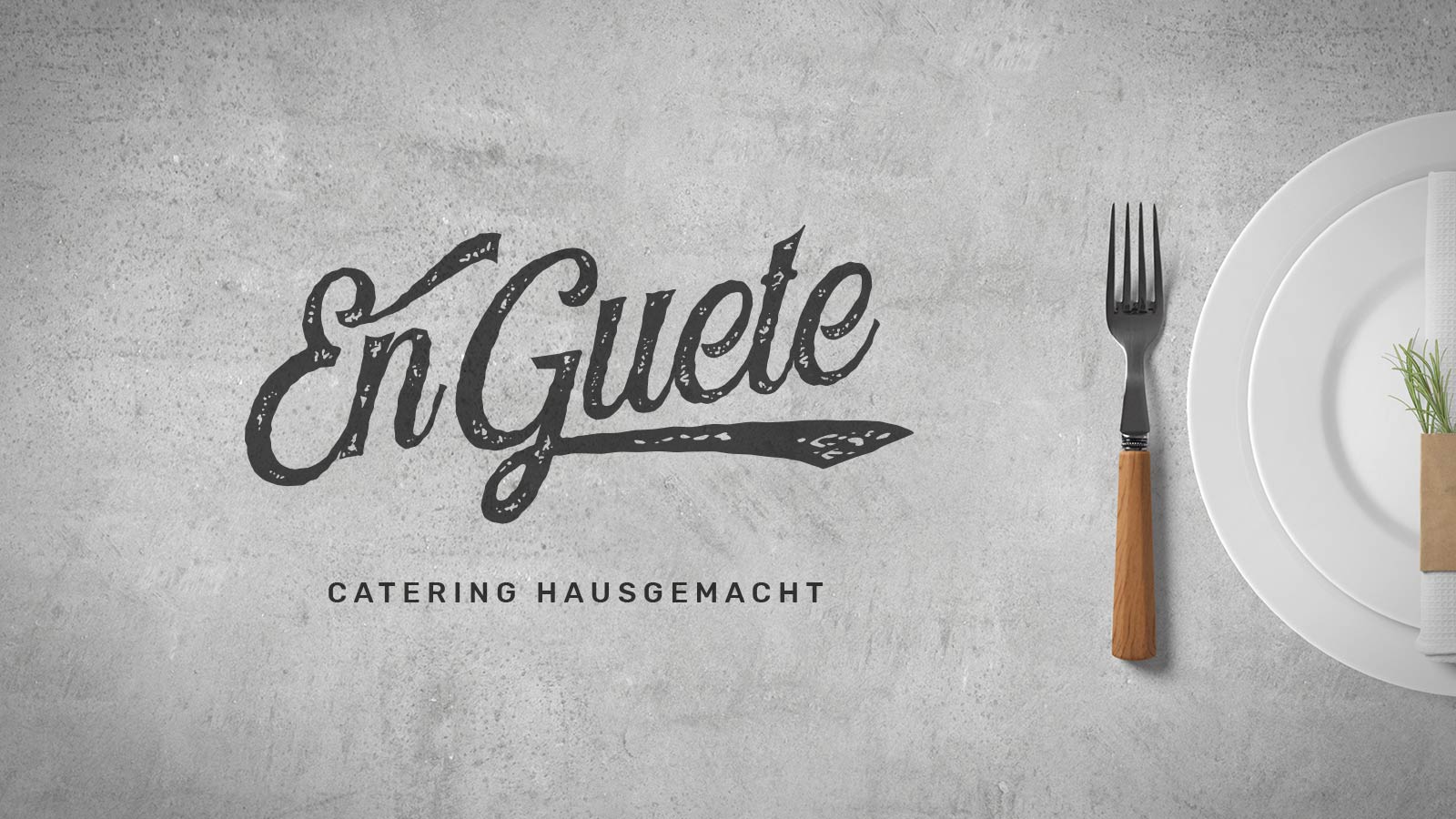 En Guete Catering, Winterthur | Logodesign - calmer graphicdesign